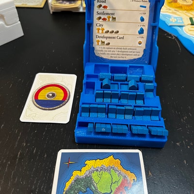 Organizer for Catan Seafarers 5-6 Player Extensions With Player Trays ...