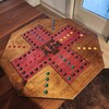 Wooden Carbles Board Game With Dice and Marbles, Free Personalization ...
