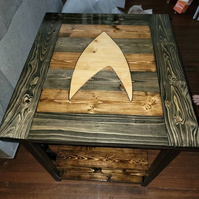 Star Trek Side Table - Etsy