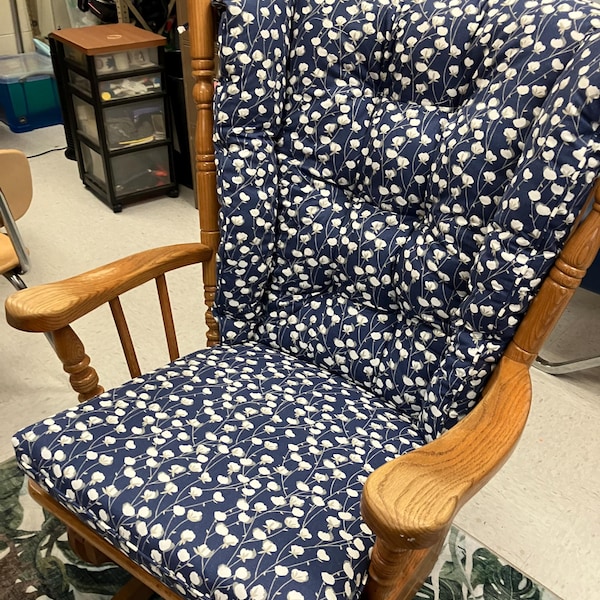 Wingback Rocker Replacement Cushions / 4 Post Rocker Cushions ...