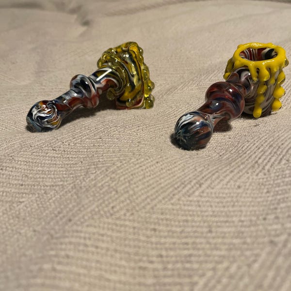 Wood Grain Gandalf Pipe Glass Wizard Pipe Lord of the Rings Pipe Hobbit ...