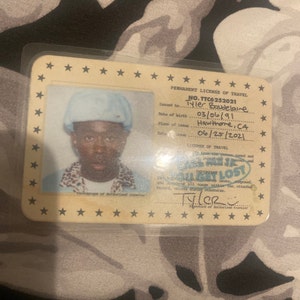 Tyler the Creator Call Me If You Get Lost Id Double Sided - Etsy