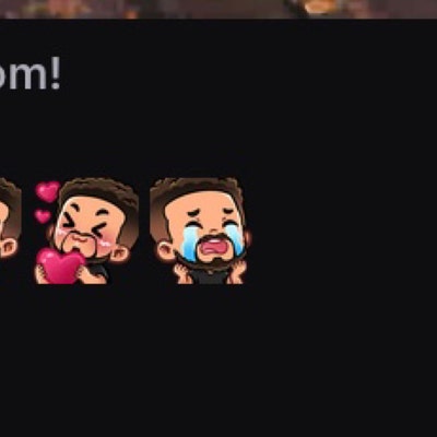 8 Stream Emotes Dreadlocks Boy Dark Skin Black Hair - Etsy