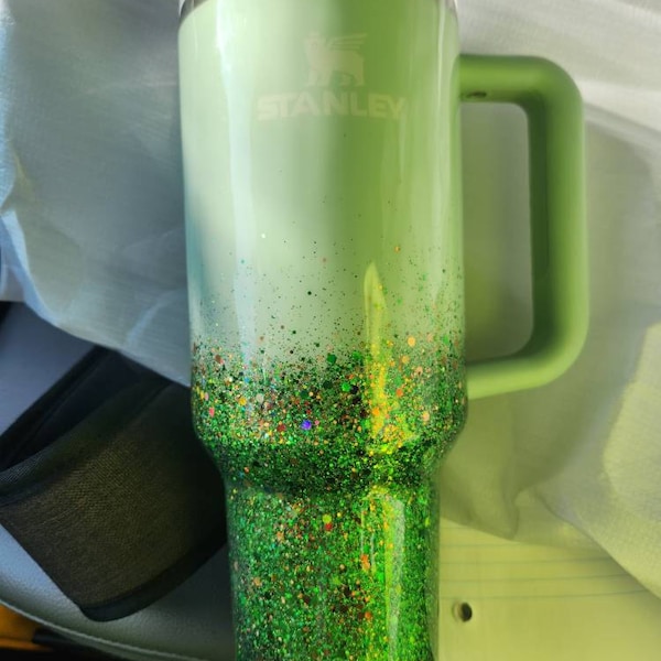 Customizable Overall Glitter Stanley Tumbler - Etsy