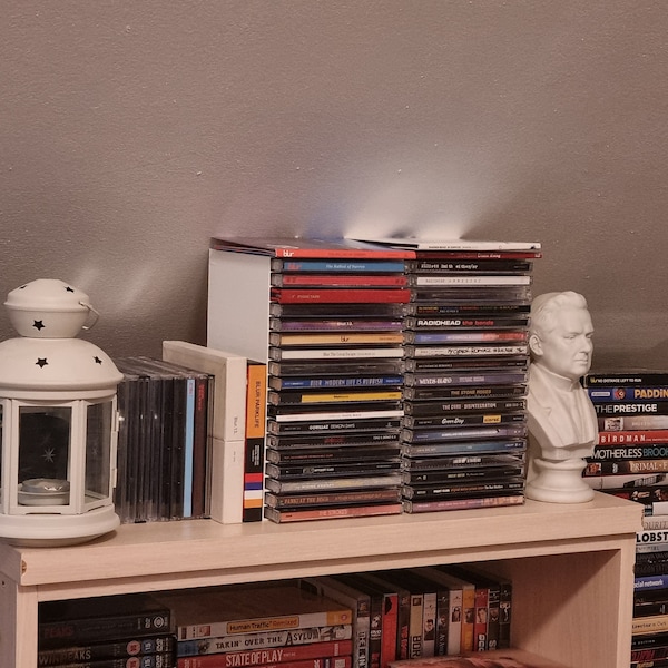 CD Cases Tray (holds 18 in a 1x18 Layout) Storage/holder/stand/rack/box ...