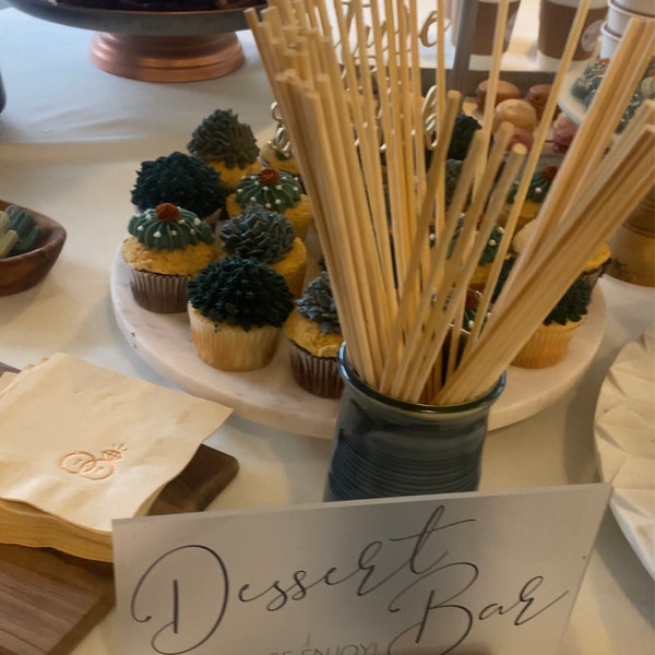 Dessert Bar Sign - Acrylic Wedding Sign - Wedding Reception Sign - Cake ...