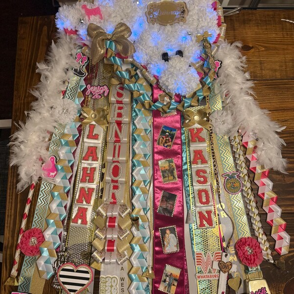 Homecoming Mum "homecoming" Cutout, HOCO 2026, Texas Homecoming ...