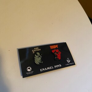 Hellboy/b.p.r.d.: Limited Edition Skeleton Head Enamel Pin - Etsy