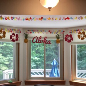 Luau Party Banner, Aloha Banner, Hawaiian Luau, Hawaiian Party ...