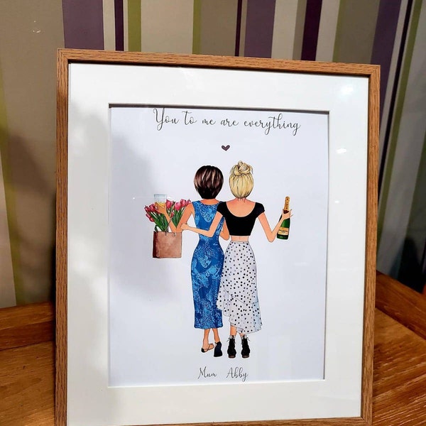 Personalised Mum Print - Etsy