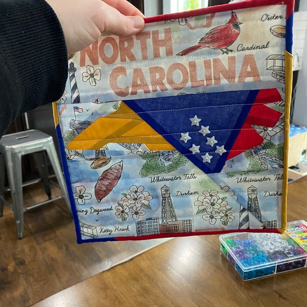 State of North Carolina Paper Pieced Pattern - Etsy