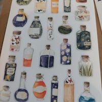 Baking Sticker Sheet, Recipe Book Stickers, Cooking Stickers ...