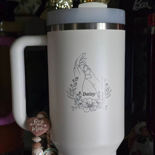 Personalized Maroon and Black Stanley Bracelet Stack, Boot Topper. - Etsy