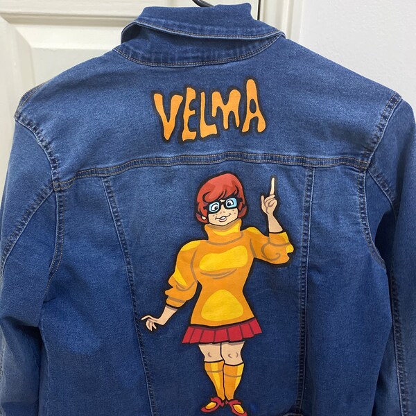 Cinderella Castle Hand-painted Jacket Disney Custom Design Disney Jean ...