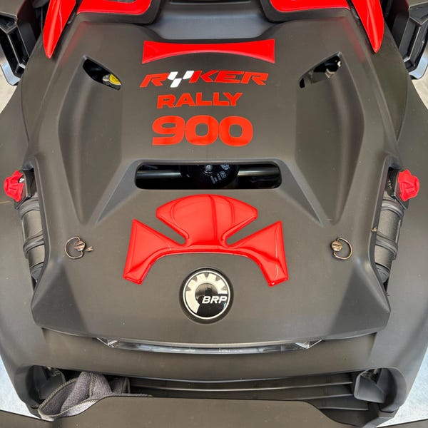 Racing Stripes Ryker Motorcycle Custom Vinyl Decal Personalize Your ...