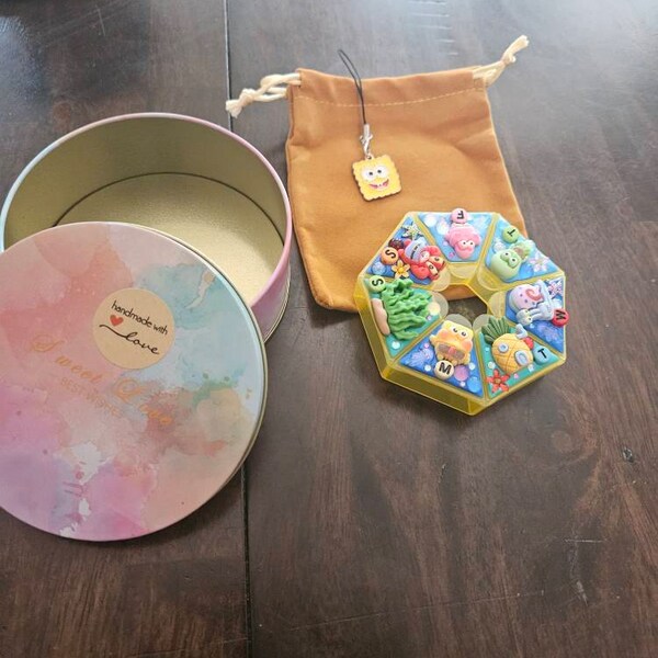 Am Pm Pill Box Detachable 'under the Sea' Pill Organizer, Medicine ...