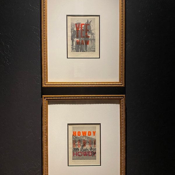 HBD, Handmade Letterpress Greeting Card, Paper Marbling, Happy Birthday ...