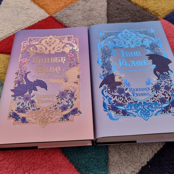 Fourth Wing Rose Gold Dust Jacket - Etsy