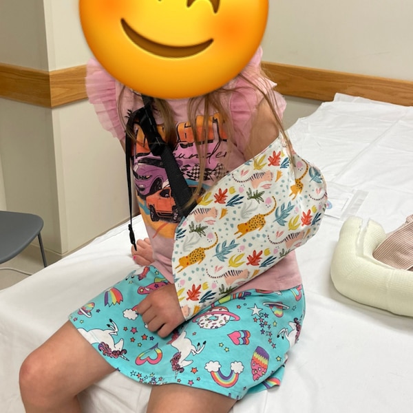 DIY Arm Sling Cast Cover Sewing Pattern Three Sizes Kids & Adults Plus ...