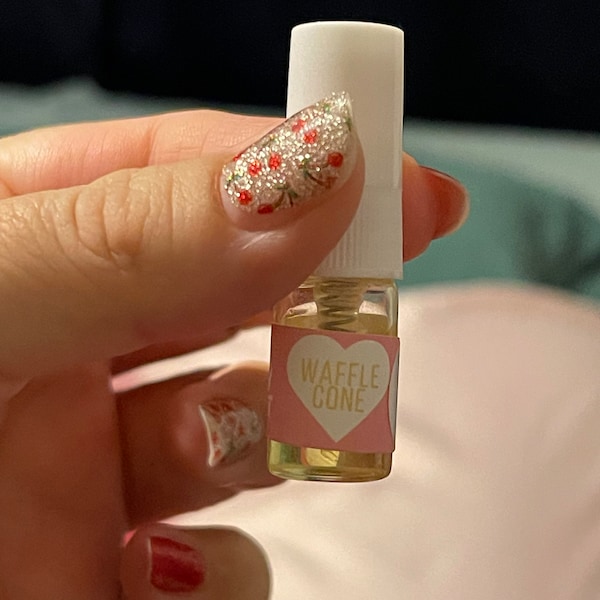 Waffle Cone Perfume | Gourmand, Dessert | Organic| Perfume Oil - Etsy
