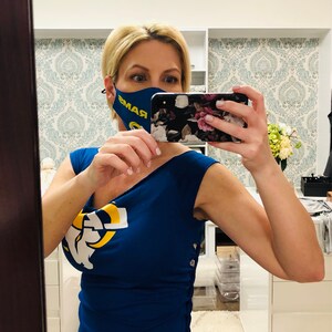 Chicago Bulls Face Mask Bulls Mask IL Chicago Bulls Mask | Etsy