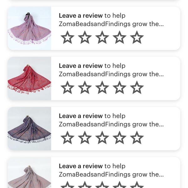 Ring Size Tag Stickers: Jewelry Display Cards (100 PCS) - Etsy