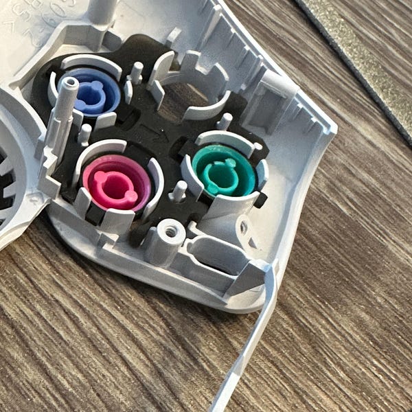 Ps5 Controller (retro Themed Buttons, D-pad. Power Button) PS5 ...