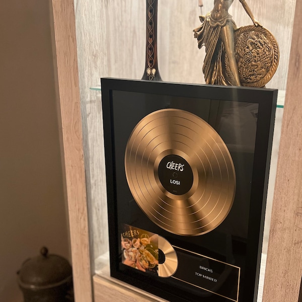 Personalized Plaque, Custom Plaque, Vinyl Record Plaque, Framed Poster ...