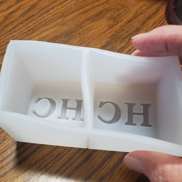 Custom Monogram Ice Cube Molds | Personalized Silicone Ice Trays | 1-6 ...