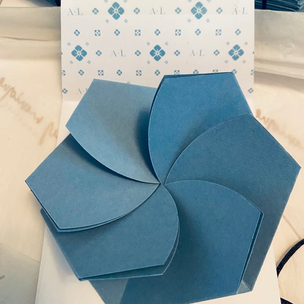 Origami Invitation | Wedding Invitation Sleeve and Envelope | Unique ...