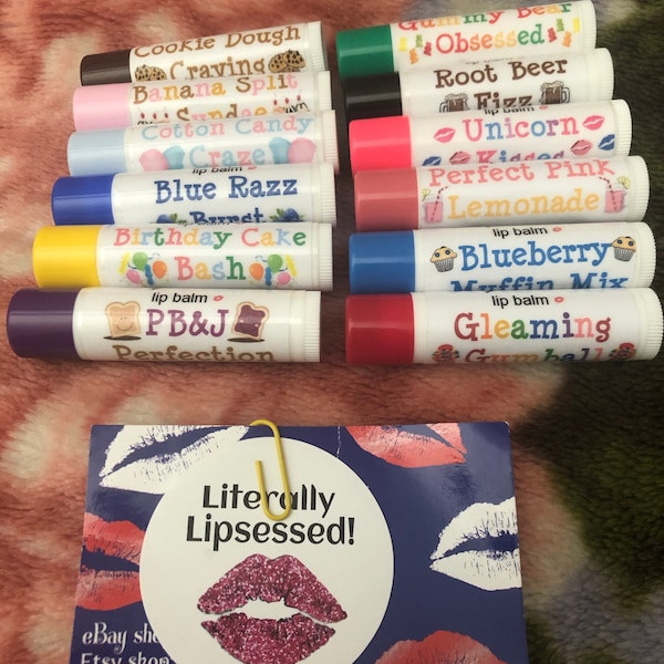 NEW Savor the Flavor Collector Must-haves Lipsessed Lip Balm Set (12 ...