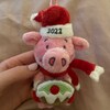M&S Percy Pig Hanging Christmas Tree Plush Limited Edition 15 - Etsy UK