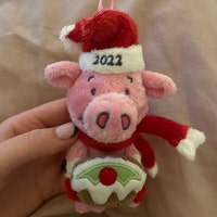 M&S Percy Pig Hanging Christmas Tree Plush Limited Edition 15 - Etsy UK