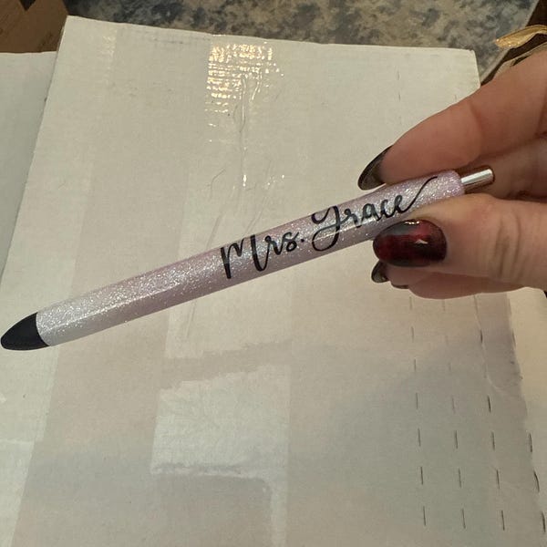 PASTEL Glitter Pens, Pink Orange Yellow Green Blue Purple Rainbow to ...