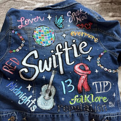 Custom Painted Jacket Country Artist Jacket Painting Custom Name Art ...