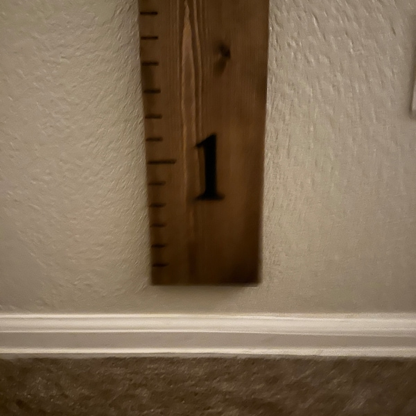Growth Chart Ruler 3D | Playroom Decor | Wall Ruler | Personalized Wood ...