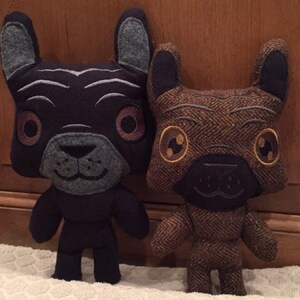 French Bulldog Stuffie Embroidery Design, Dog, Frenchie, Dog Machine ...