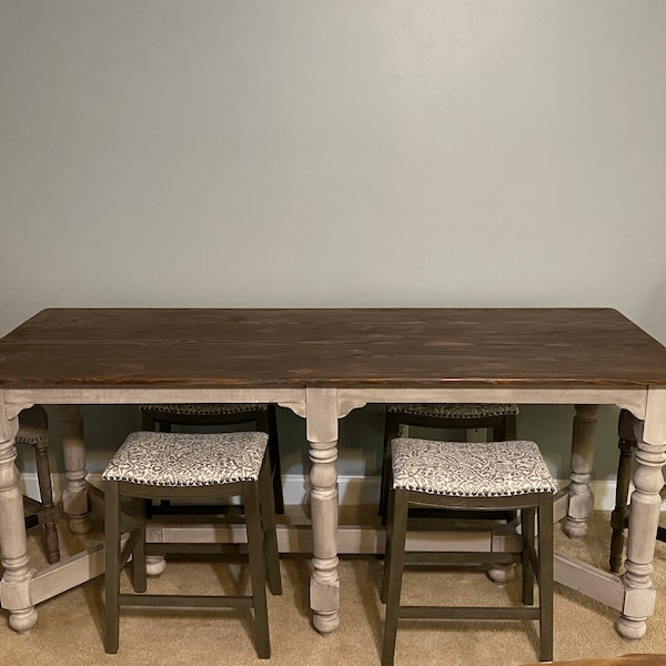 35'' - 29'' X 3''inches Table Island Legs Vanity Legs Style - Etsy