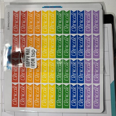 Clinical Planner Stickers Stickers for Planners Journals - Etsy