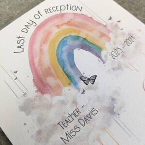 Rainbow Back to School Editable Board Rainbow First Day of School ...