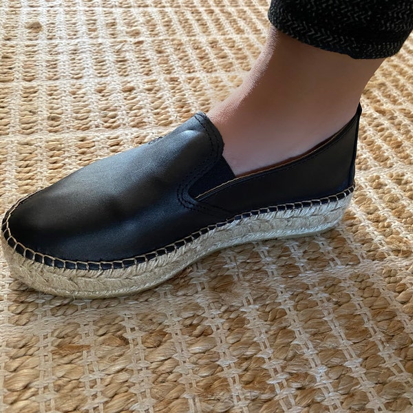 Espadrilles High Platform Rope Soles Made in Spain Make Your Own ...