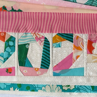 Funny Bunny quilt block pattern paper piecing block rabbit quilt - Etsy ...