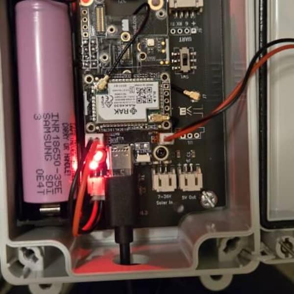 Waterproof off Grid Lora Communications Meshtastic Mesh Network Router ...