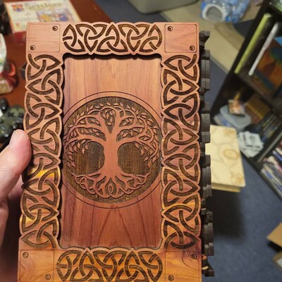 Laser-cut Gaming Card Box Template Bundle for DIY Enthusiasts. Laser ...