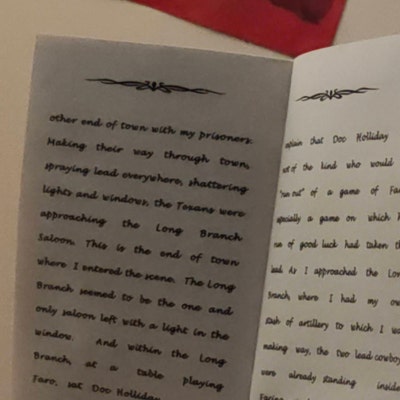 My Friend Doc Holliday Holiday Wyatt Earp Tombstone Booklet Book - Etsy