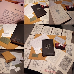 The Labyrinth Red Book Prop Replica - Etsy