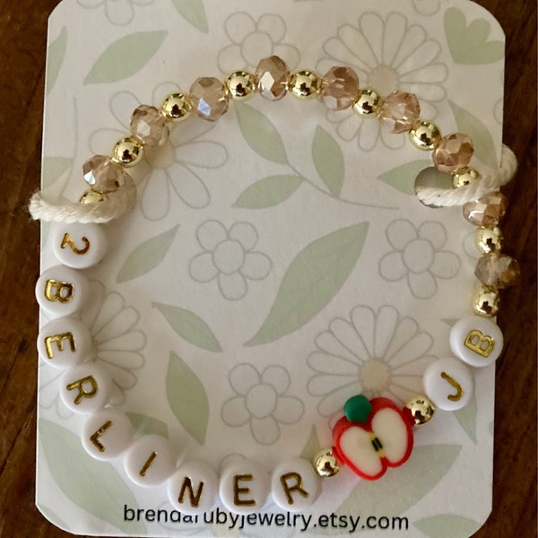 Mexican Independence Day Personalized Heishi Bracelet, Dia De La ...