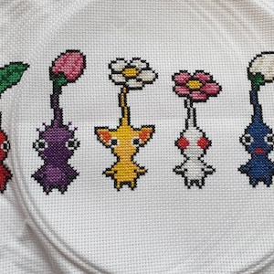 Pikmin Cross Stitch Pattern - Etsy