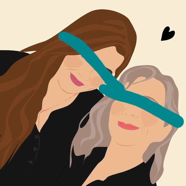 Custom Portrait. Cartoon Portrait From Photo. Custom Faceless Portrait ...