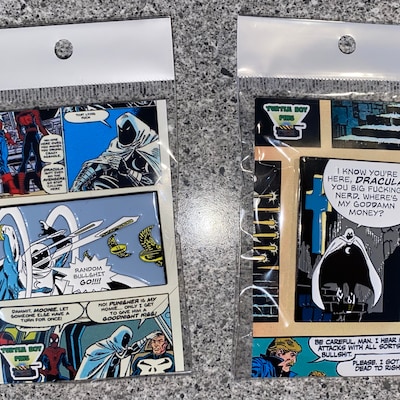 Moon Knight Random Bullshit Go Meme Custom Fan Made Enamel Pin 2.25 ...